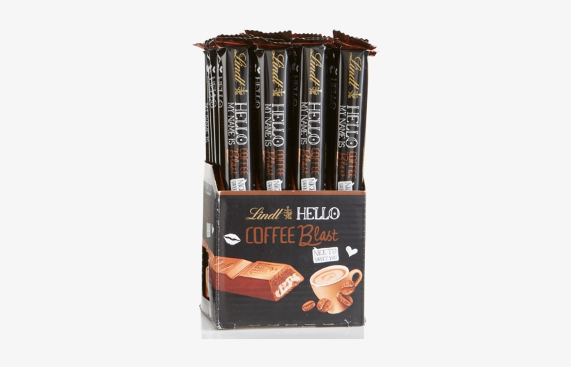 Image For Coffee Blast Hello Stick 24-pc Case From - Lindt Coffee Blast ...