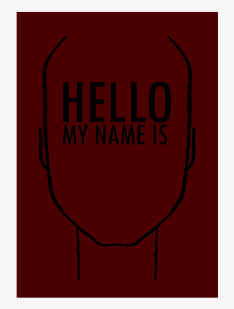 Download Hello My Name Is Png - Graphic Design | Transparent PNG ...