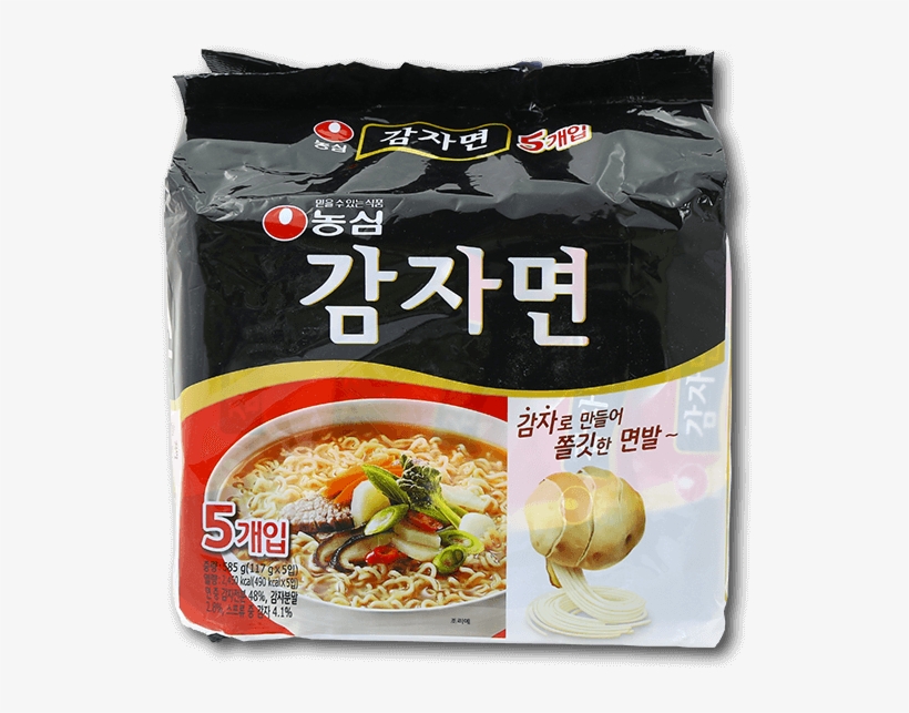 Nong Shim Spicy Potato Noodle - Nong Shim Potato Ramyun PNG Image ...