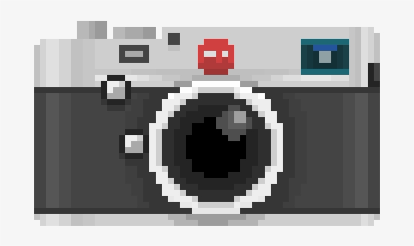 Camera Transparent Pixel Art - Camera Lens PNG Image | Transparent PNG ...