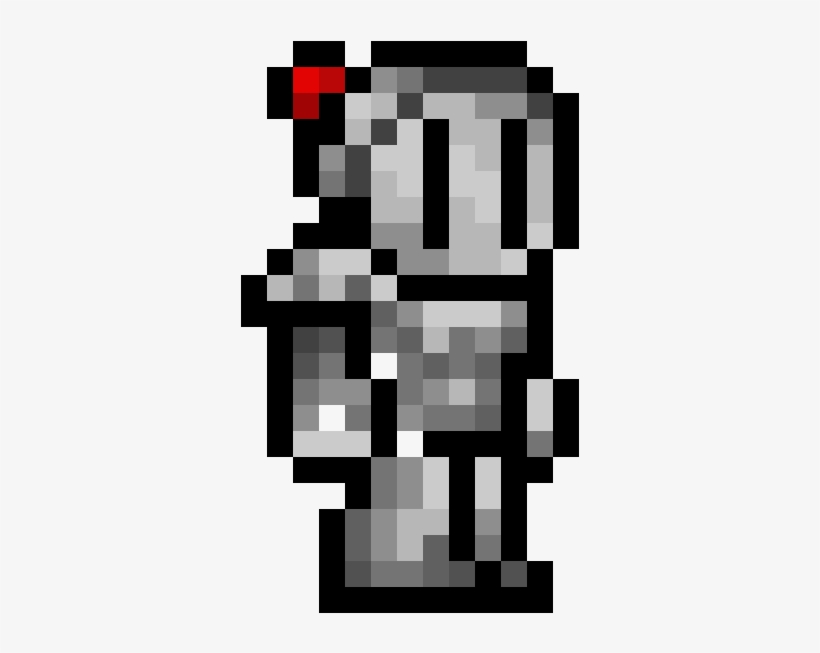Terraria Custom Pixel Art Knight Armor - Molten Armor Terraria ...
