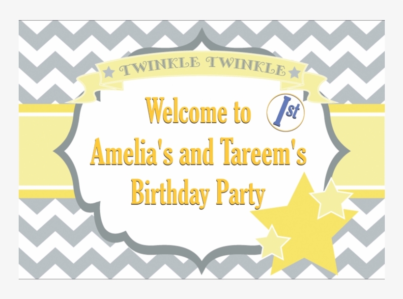 Twinkle Sign-746x746 - Fil Konseptli Doğum Günü PNG Image | Transparent ...