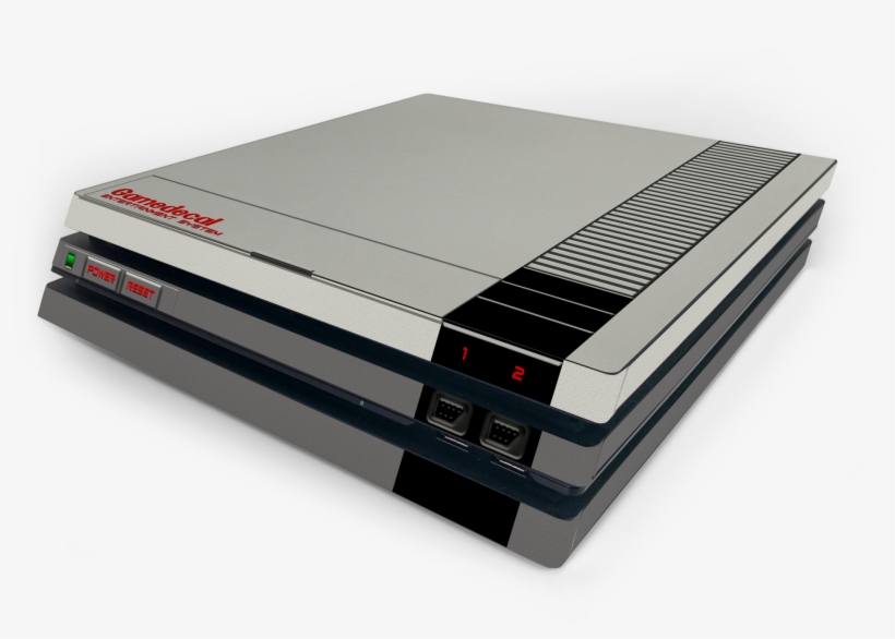 Sony Ps4 Pro Retro Skin PNG Image | Transparent PNG Free Download on ...