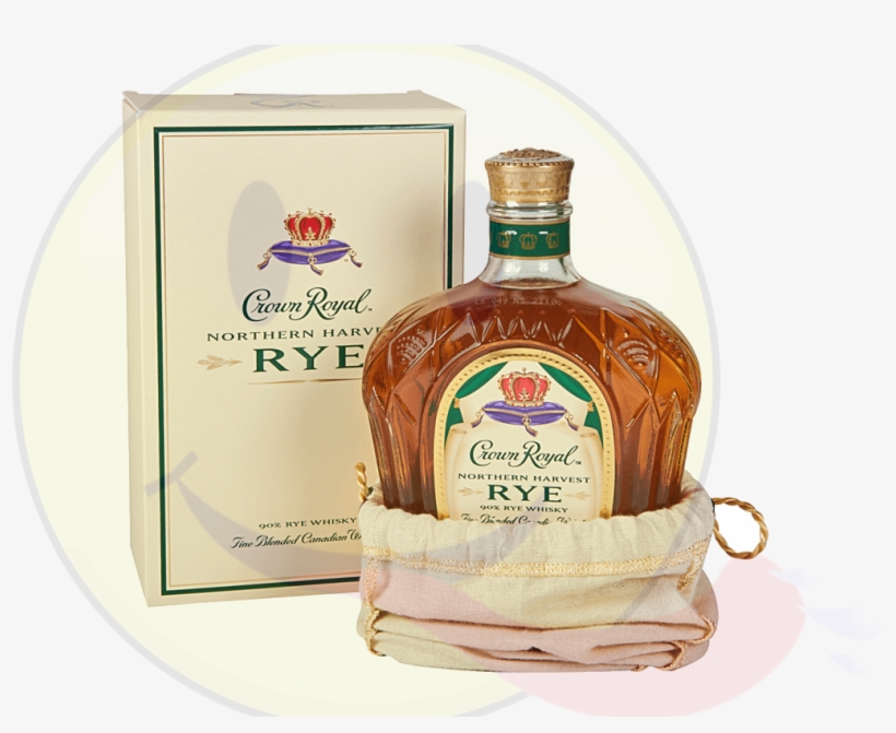 Crown Royal Northern Harvest Rye Whiskey 75cl PNG Image | Transparent ...