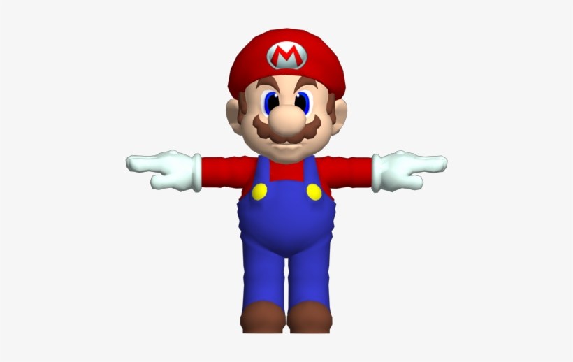 A Close Look At Mario Models Throughout The Years - Pikmin Mario Model ...