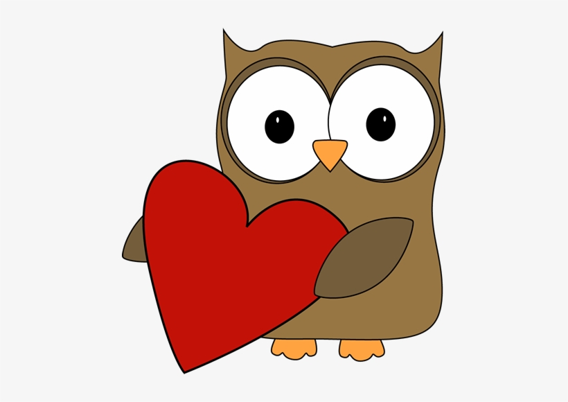 Valentine Owls Clipart