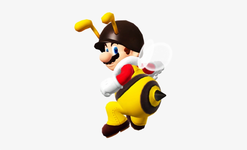 Download Bee Mario | Transparent PNG Download | SeekPNG