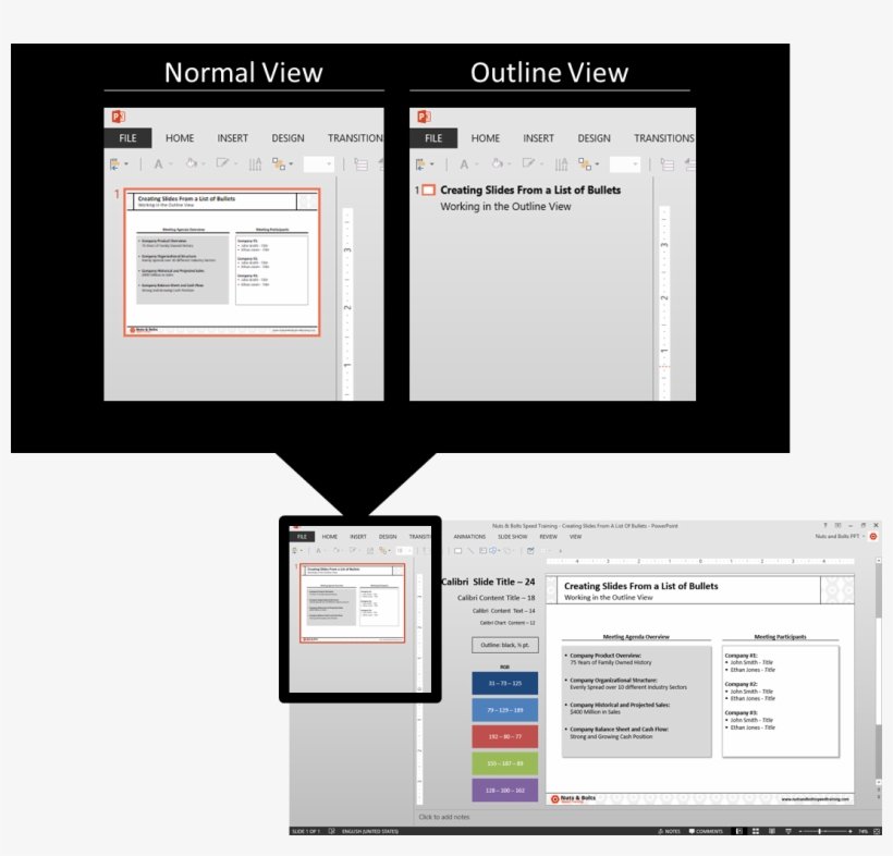 Download Powerpoint Outline View Turn A Powerpoint Into An Outline 