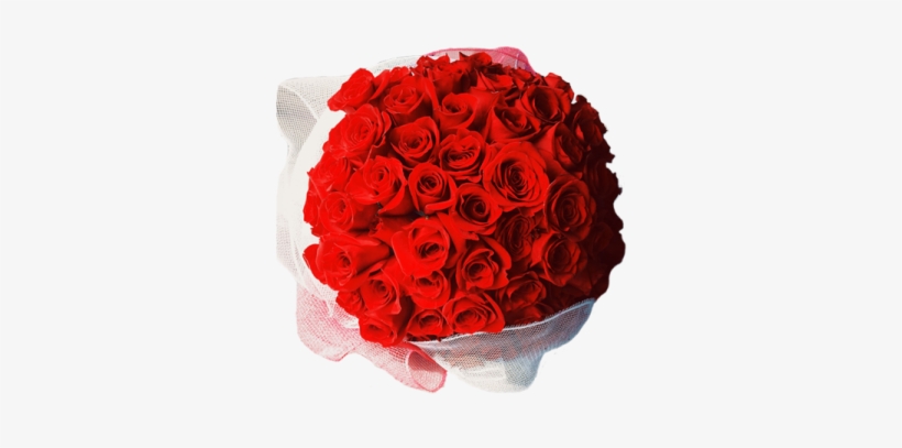 100 Rose Bouquet - Extravagant Bouquet Of Flowers Transparent PNG Image ...