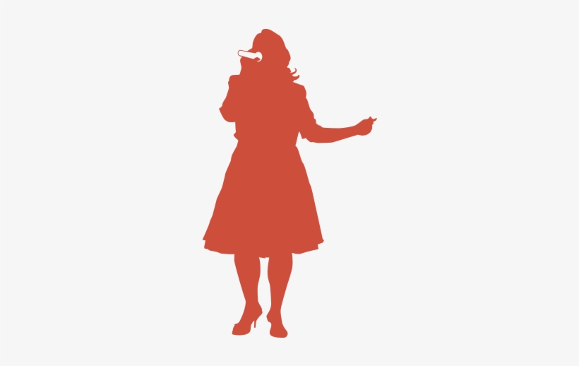 Silhouette Of Carrie Scott, Singer With The Soulistics - The Soulistics ...