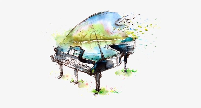 Pianos - Piano Art PNG Image | Transparent PNG Free Download on SeekPNG