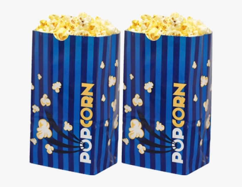 Blue Laminated Popcorn Bags - Popcorn Bags PNG Image | Transparent PNG ...