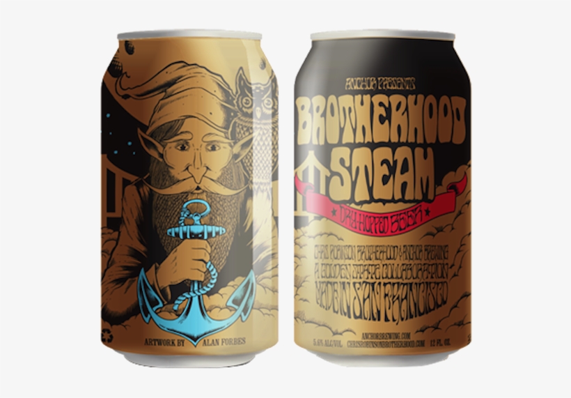 Anchorbrewingco - Anchor Brotherhood Steam Lager / Pilsner Beer PNG ...