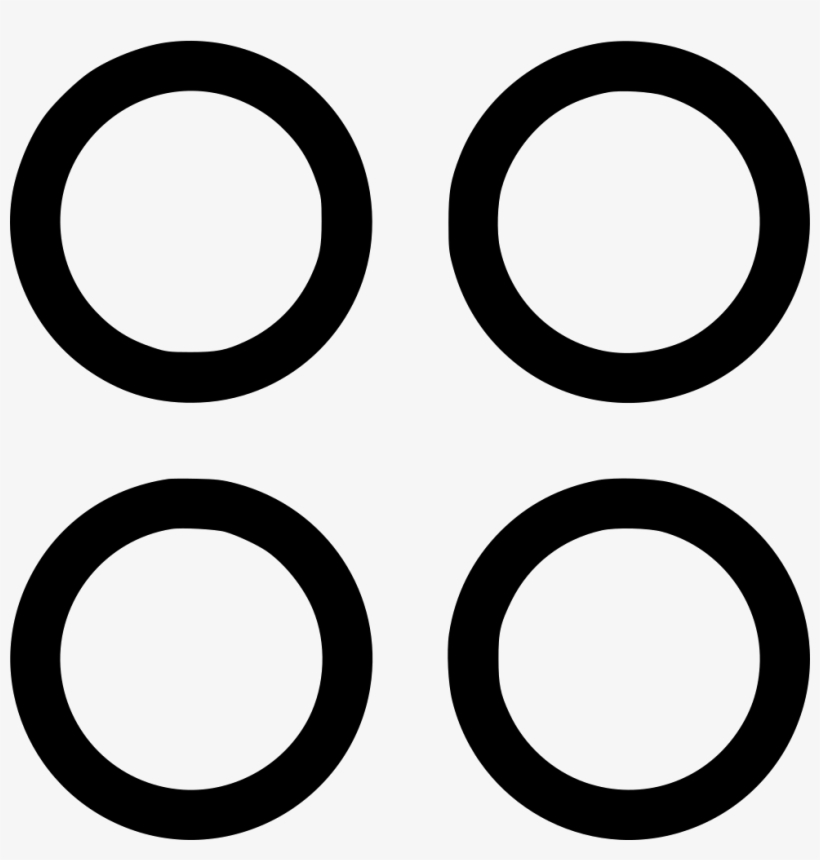 Download Four Dots Squared Comments - 4 Dots Icon Png | Transparent PNG ...