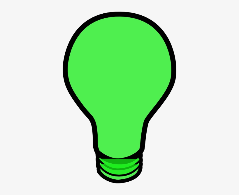 Clip Art At Clker Com Vector Online - Green Light Bulb Cartoon PNG ...