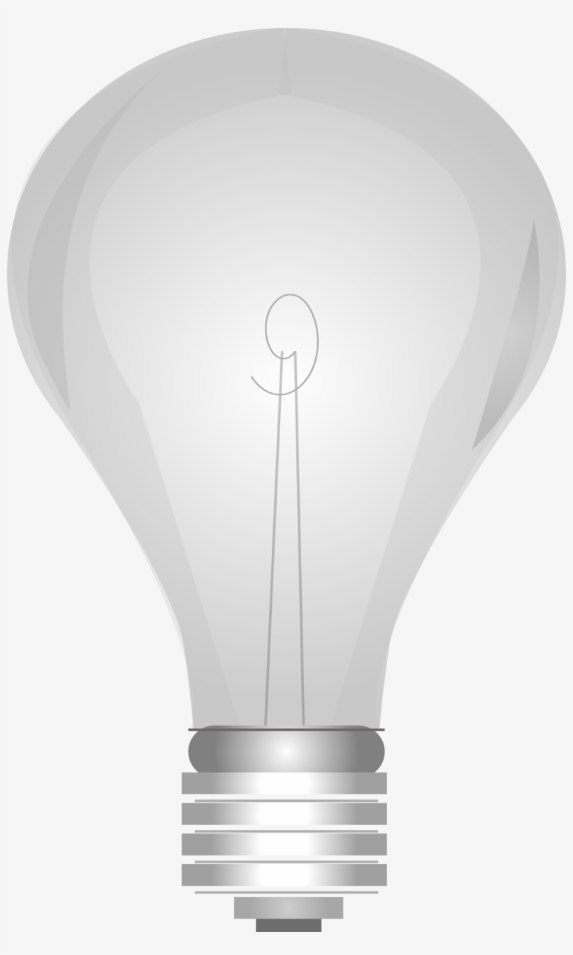 This Free Icons Png Design Of Lightbulb Grayscale PNG Image ...