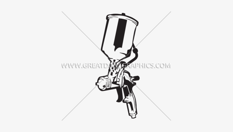 Clip Royalty Free Download Paint Gun Clipart - Spray Guns Outline PNG ...