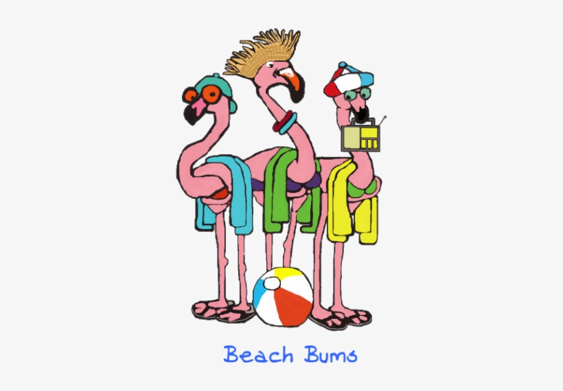 Flamingo Clipart Beach - Beach Flamingo Clipart PNG Image | Transparent ...