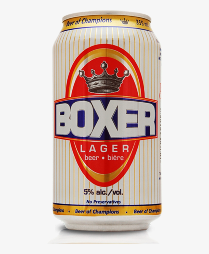 Boxer Lager Beer Is Available In 355ml And 473ml Cans - Minhas Craft ...