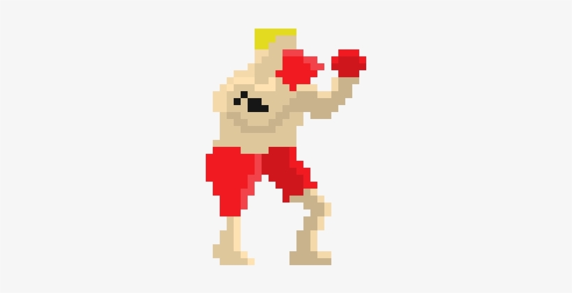 Download Boxer - Boxer Pixel Art | Transparent PNG Download | SeekPNG