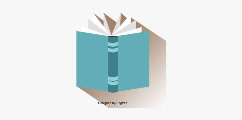 Simple Graphic Design Of Hand Painted Books, Simplicity, - Painting PNG ...