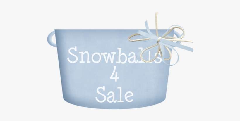 Snowball Bucket - Snowflake In A Coal Mine PNG Image | Transparent PNG ...