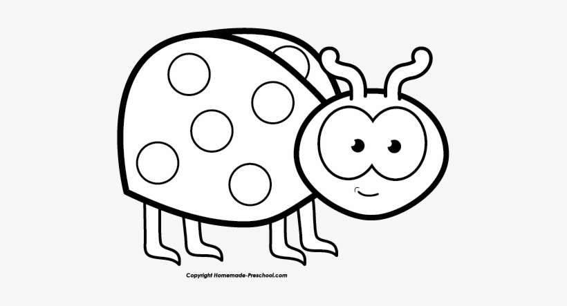 Download Free Ladybug Clipart - Lady Bug Black And White Clip Art ...