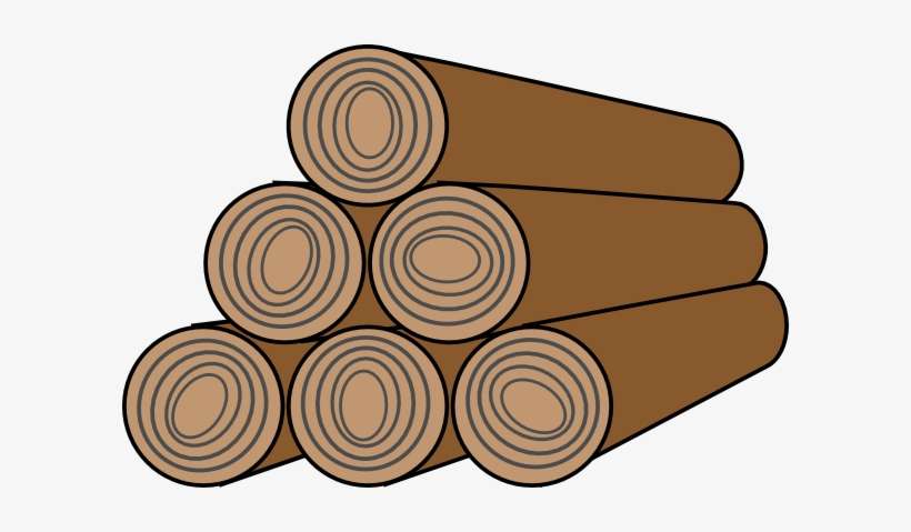 Lumber Icon Clip Art At Clker - Lumber Clipart PNG Image | Transparent ...