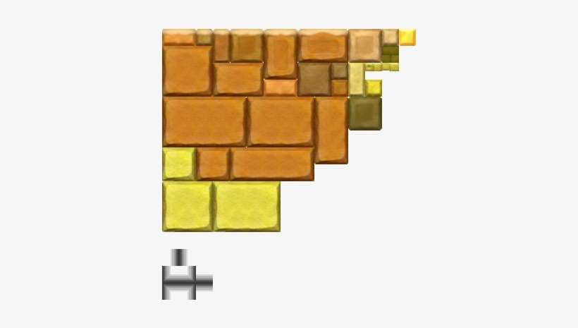 Nsmb2 Desert Blocks - New Super Mario Bros Wii Desert Tileset PNG Image ...