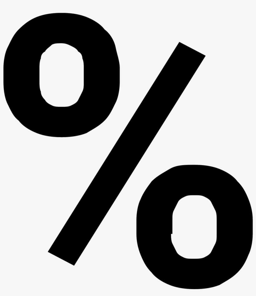 Vector Transparent Stock Percentage Icon Free Download - Icona ...