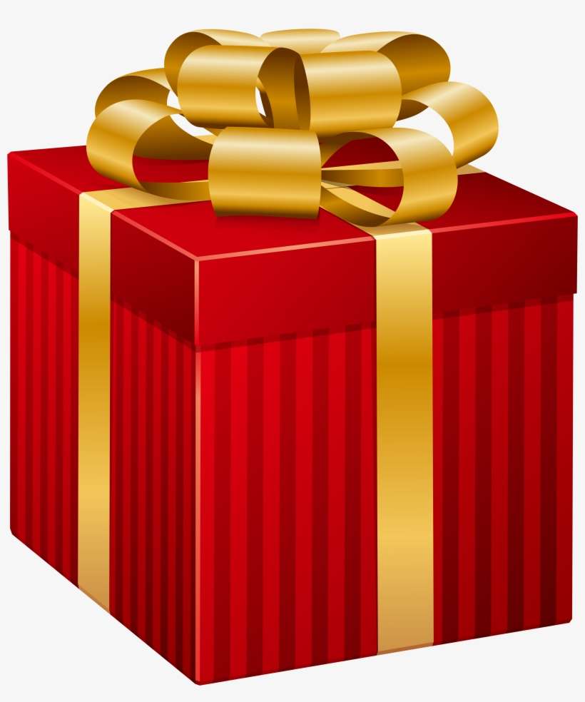 Download Red Striped Box Png - Gift Box Hd Png | Transparent PNG ...