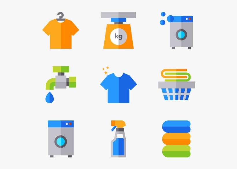 Download Image Black And White Stock Laundry Vector Background ...