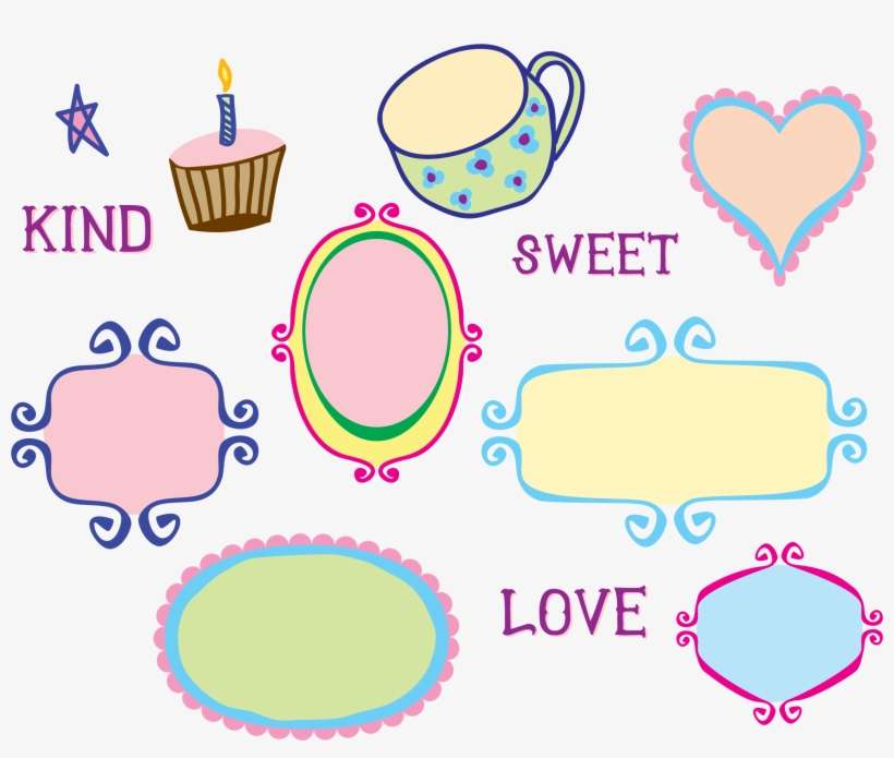 Transparent Doodle Frame Clipart - Clip Art PNG Image | Transparent PNG ...