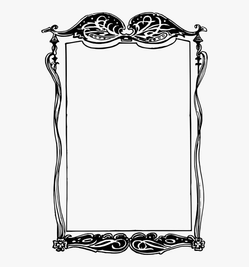 Medium Image - Doodle Picture Frame Png PNG Image | Transparent PNG ...