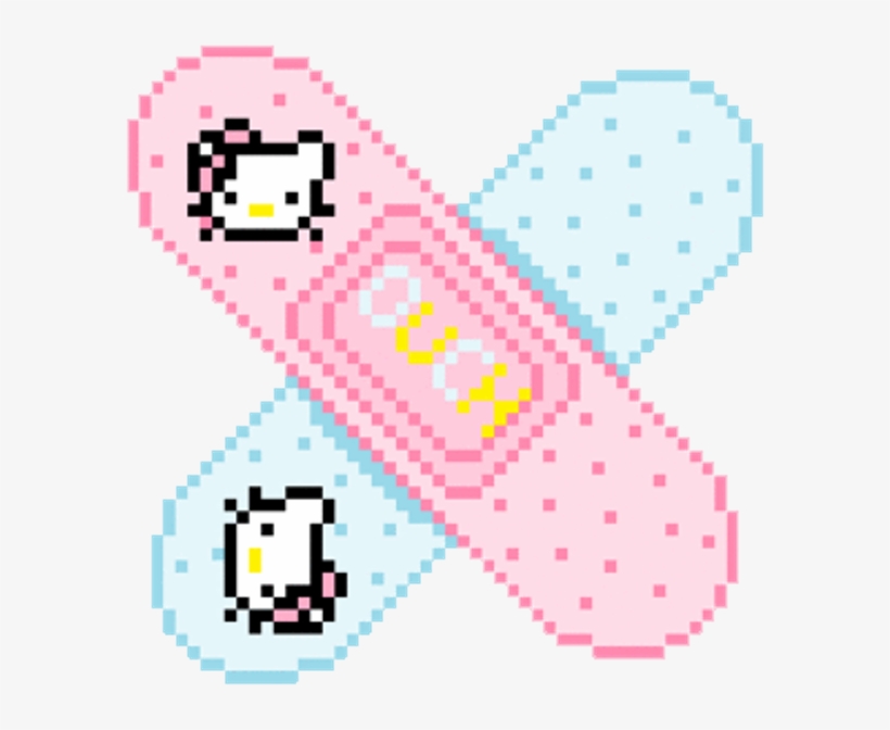 Scbandaid Bandaid Stickers Edit Edits Png Head Face - Pixel Band Aid ...