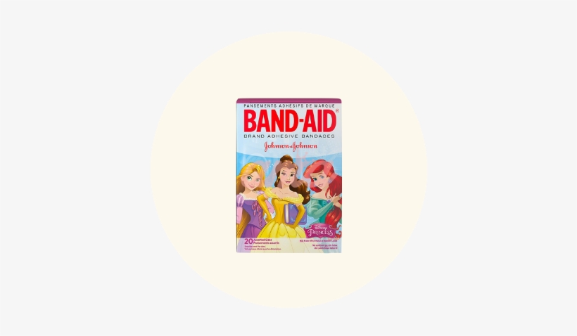 [new] Band Aid Brand Adhesive Bandages Disney Princesses - Band Aid PNG ...
