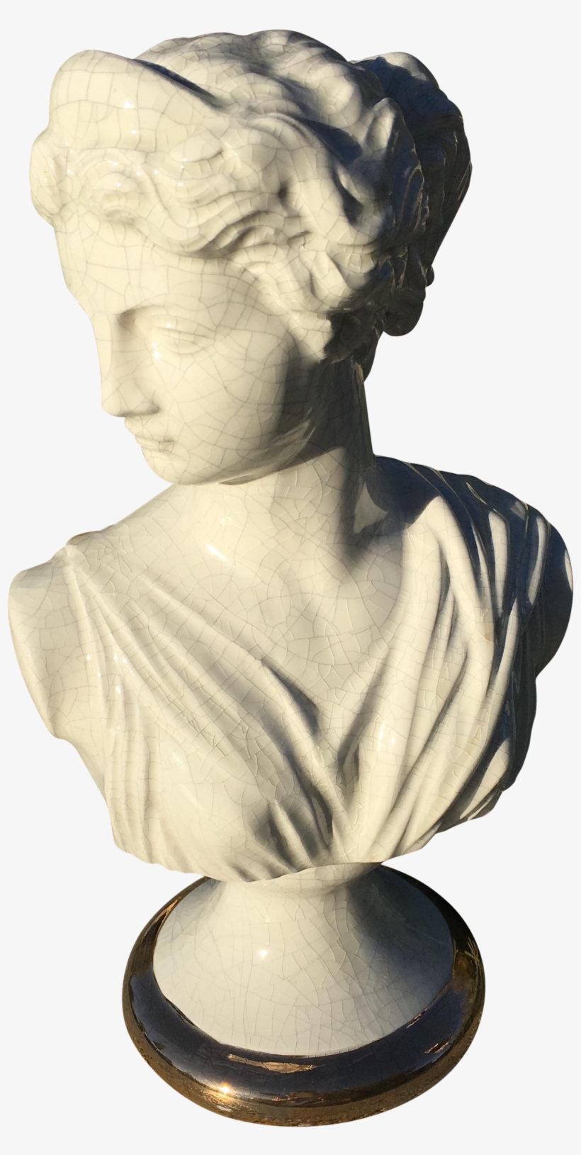 Download Neoclassical Bust Of Diana, Greek Goddess - Bust | Transparent ...