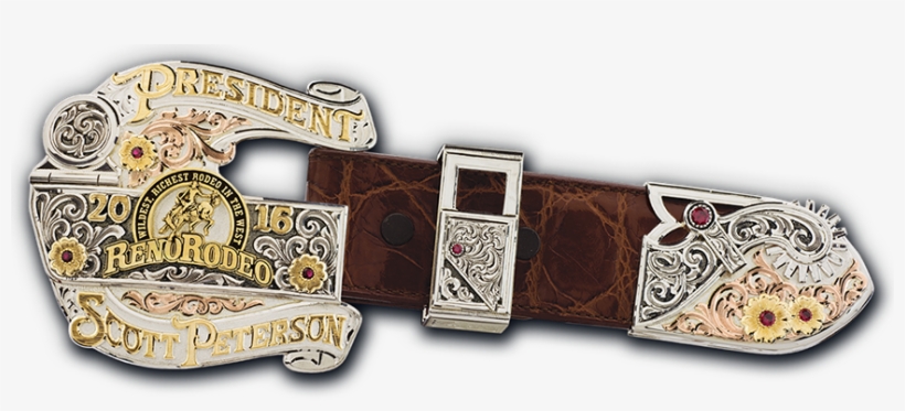 Reno Rodeo President Buckle Ranger Set - Belt PNG Image | Transparent ...