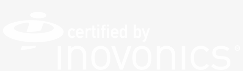 Certified By Inovonics Logo, White - Tan PNG Image | Transparent PNG ...