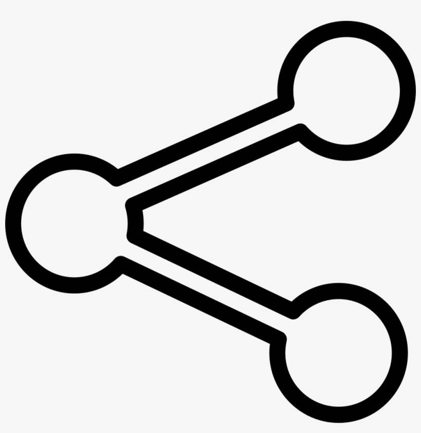 Share Button Outline - Share Button White Png PNG Image | Transparent ...