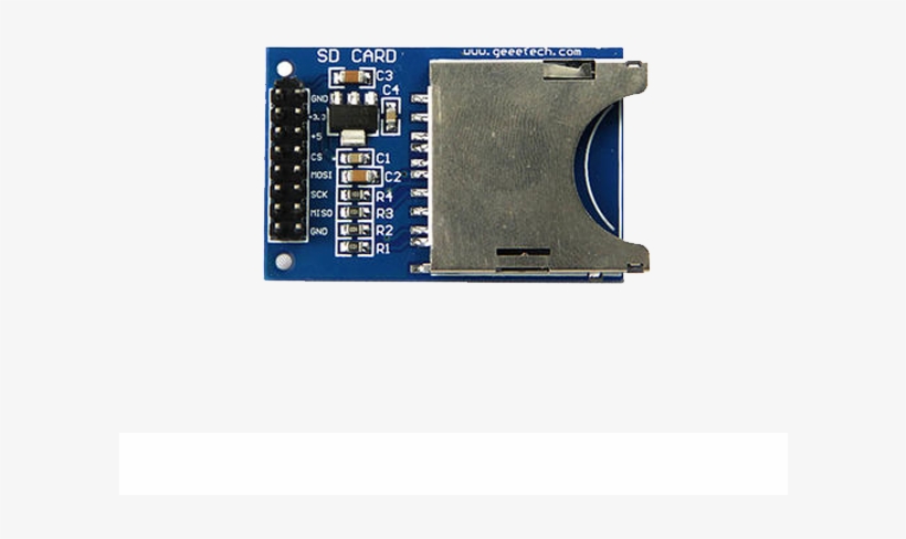 Sd Card Module - Lector Tarjetas Arduino Microsd PNG Image ...