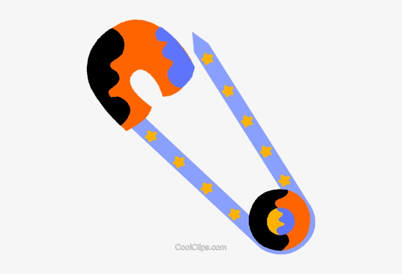 Safety Pin Royalty Free Vector Clip Art Illustration PNG Image ...