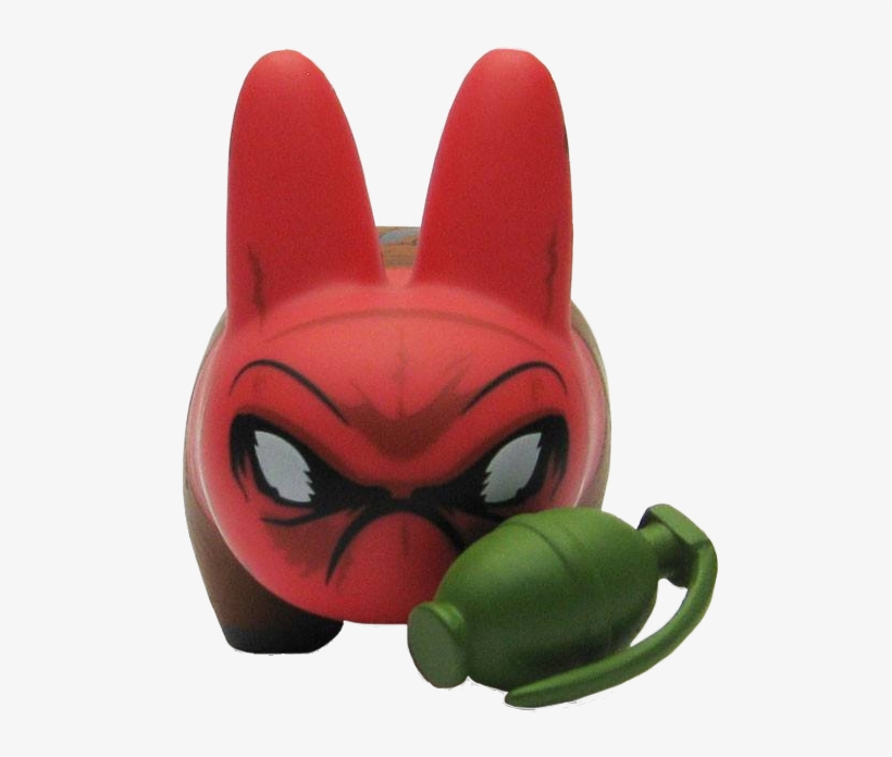 Kidrobot - Dc Labbit - Red Hood 2.5 Inch Vinyl Figure PNG Image ...