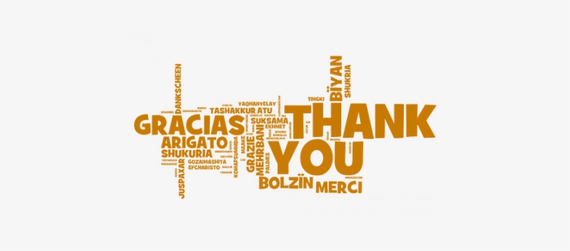 Gracias - Thanks You For Lunch PNG Image | Transparent PNG Free ...