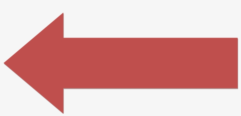 Download Red Left Arrow - Left Arrow Maroon | Transparent PNG Download ...