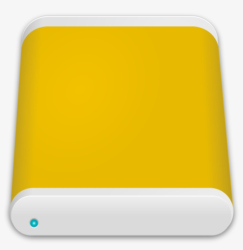 Download This Free Icons Png Design Of Yellow Hard Drive Icon ...