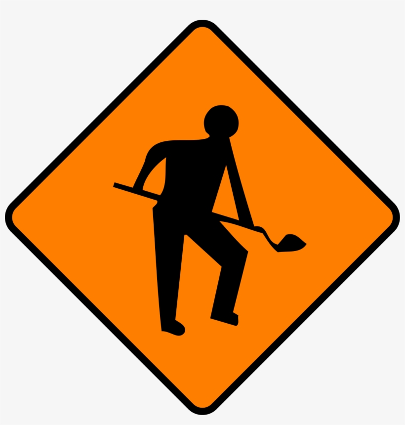 Ireland Road Sign Wk - Road Works Sign Ireland PNG Image | Transparent ...