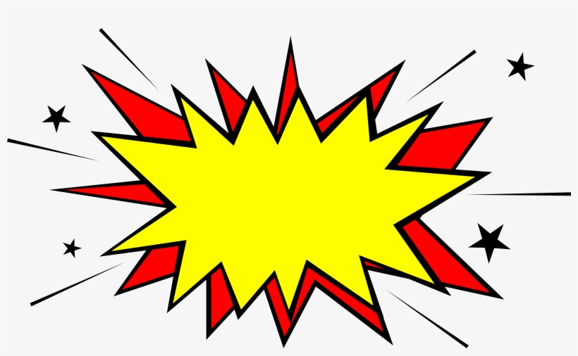Burst Vector Cartoon - Comic Explosion Png PNG Image | Transparent PNG ...