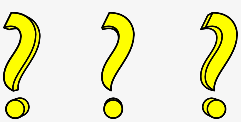 Download This Free Icons Png Design Of 3 Question Marks | Transparent ...