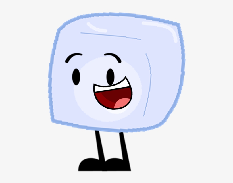 Ice Cube-1 - Bfb Cute Ice Cube PNG Image | Transparent PNG Free ...